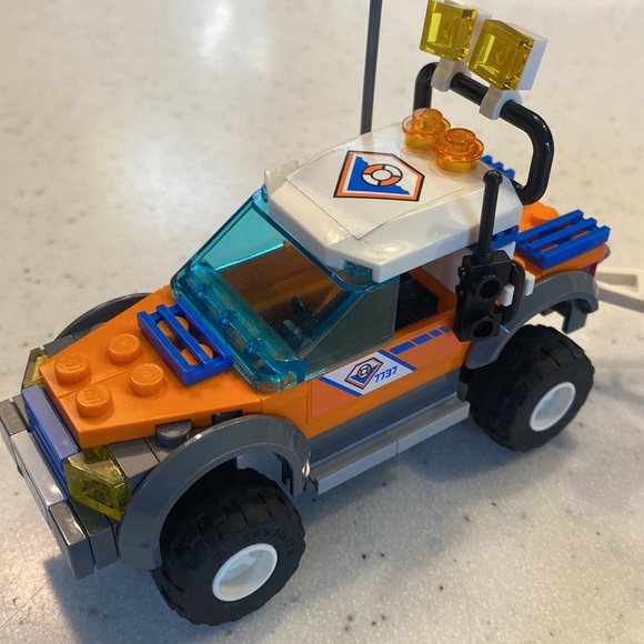 Lego | Toys | Lego City 7737 Coast Guard 4wd Jet Scooter | Poshmark